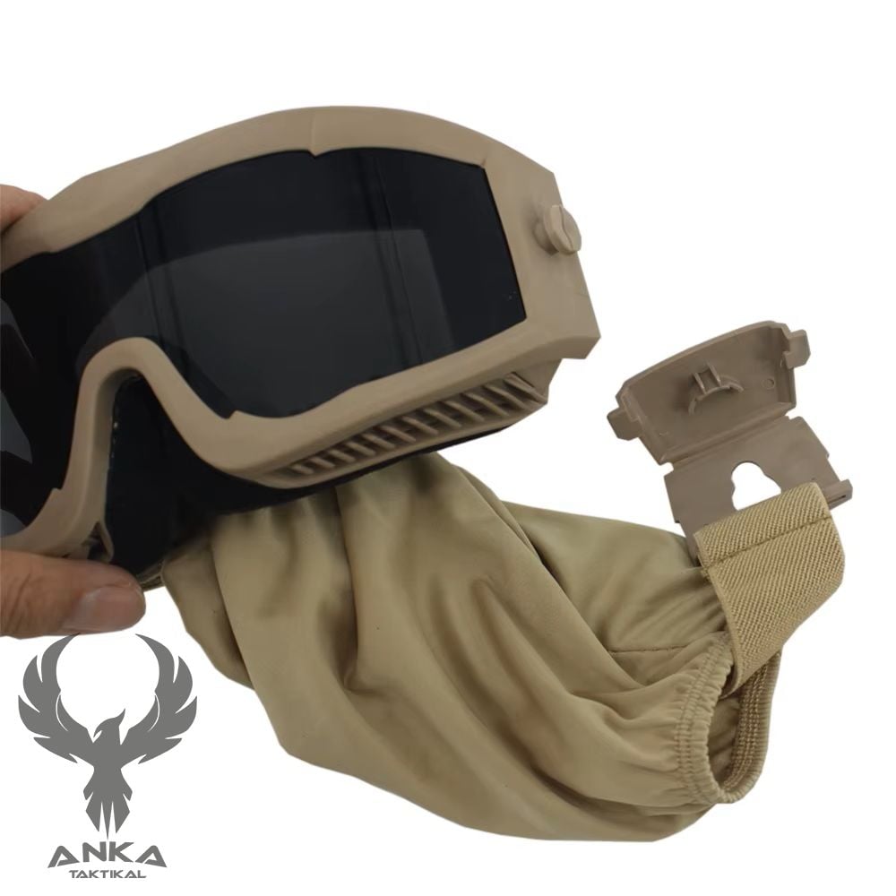 Tactical NVG Goggles Gözlük Set | Ankaoutdoor