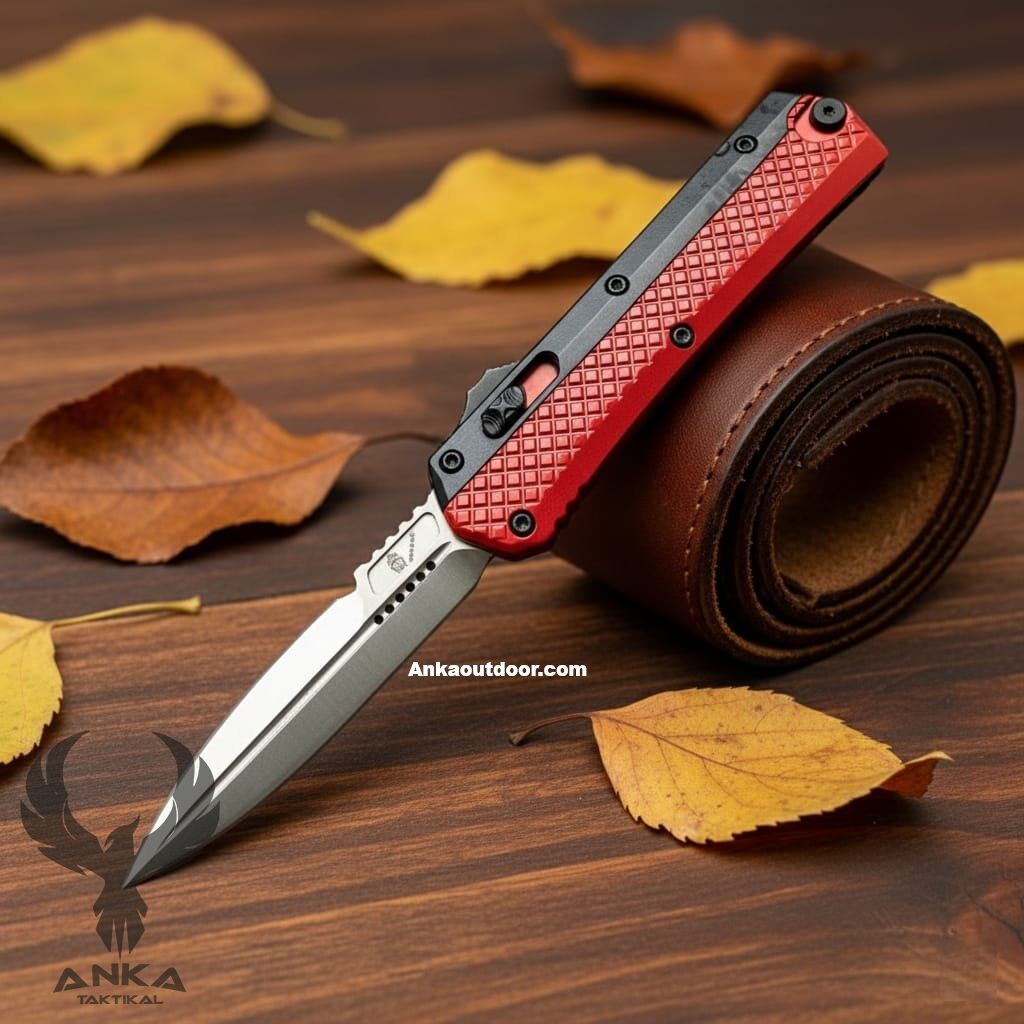 Microtech Glykon OTF Bıçak Siyah | Ankaoutdoor