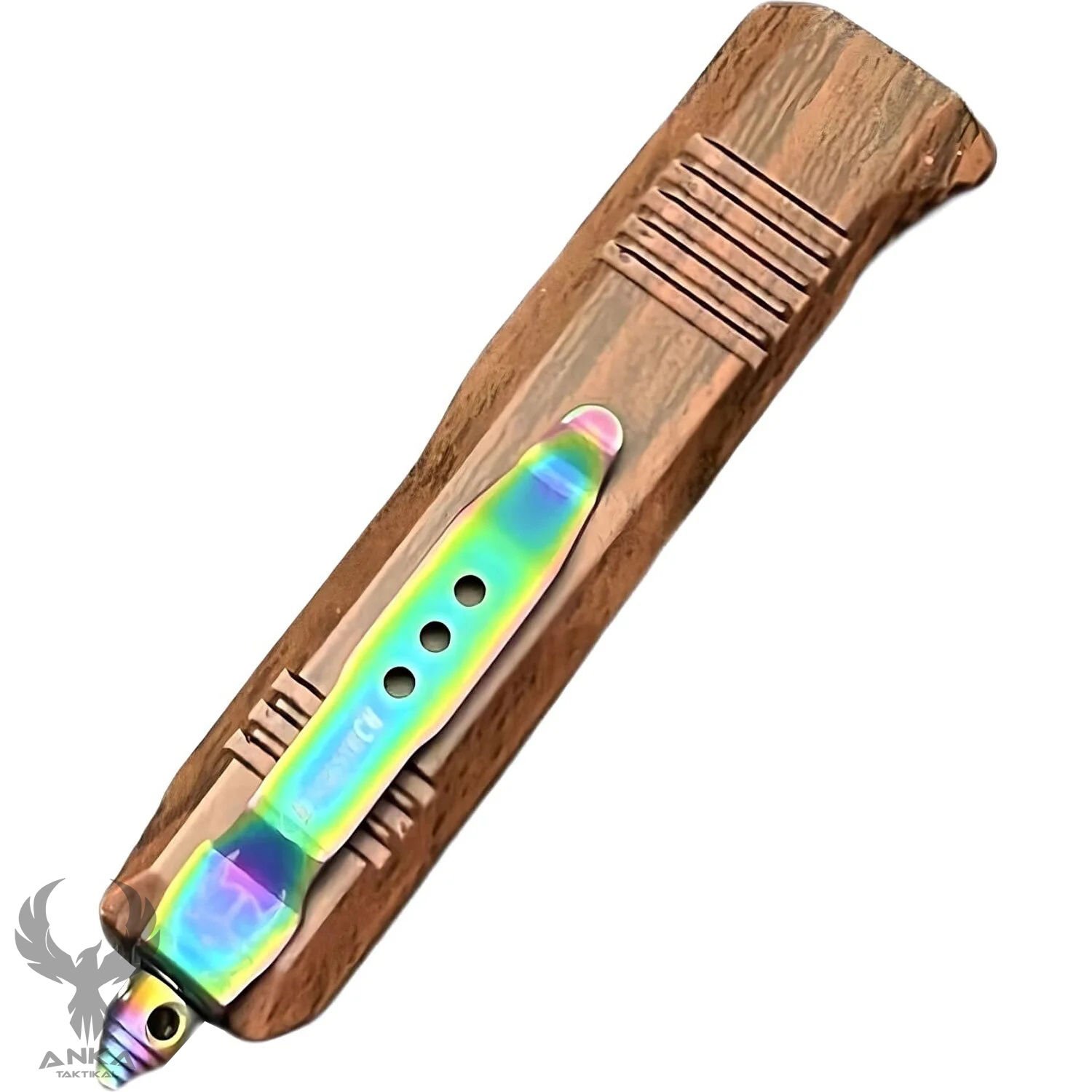 Microtech Raider Gen 2 OTF Çakı Ahşap Klon | Ankaoutdoor